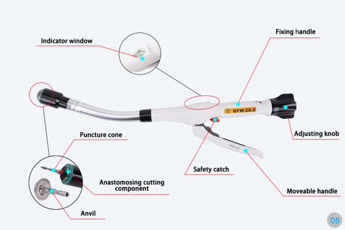Anastomosis medical device Sterilized Disposable Tubular Stapler for ...